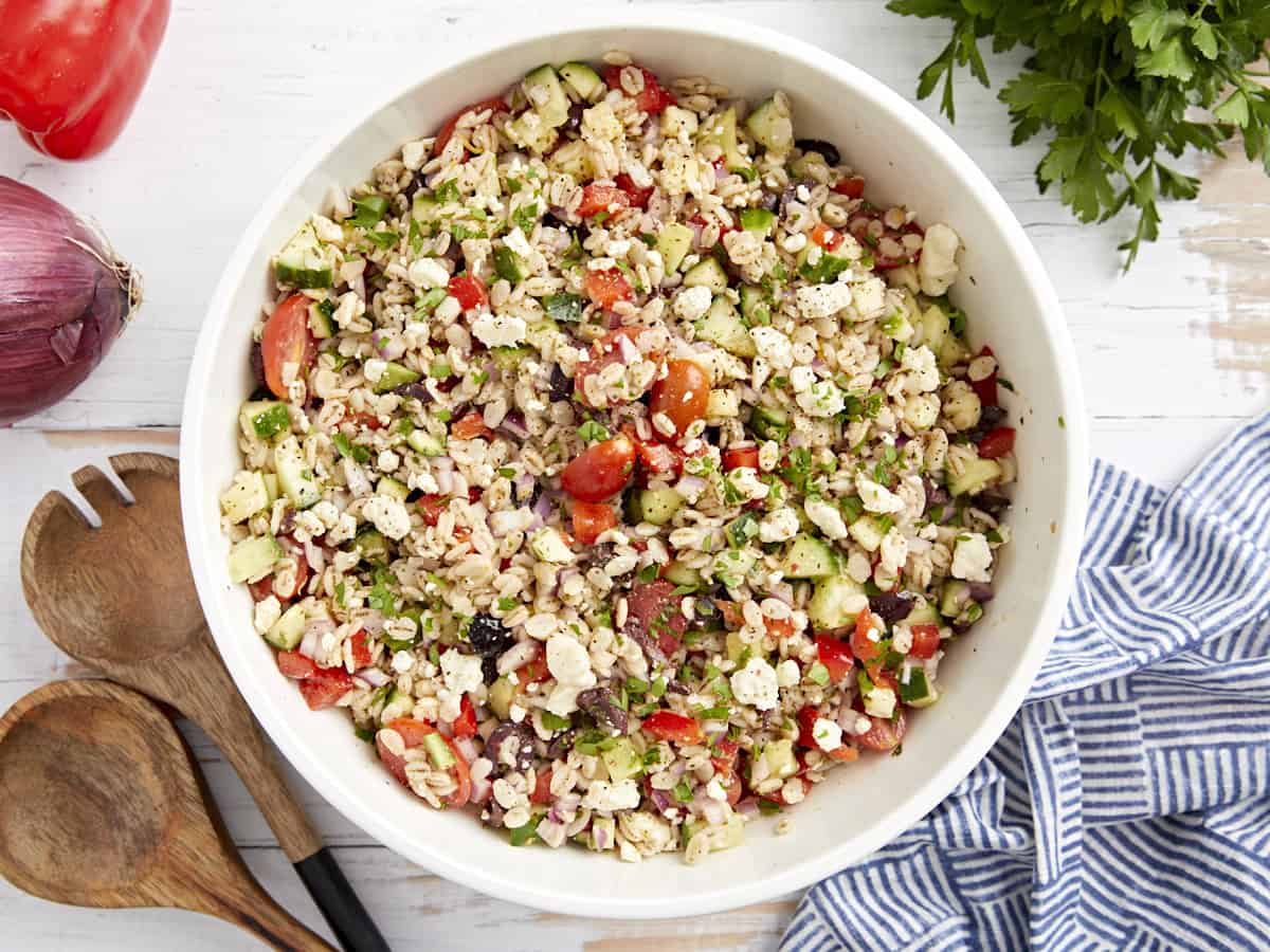 Ensalada de cebada - Como Cocinar