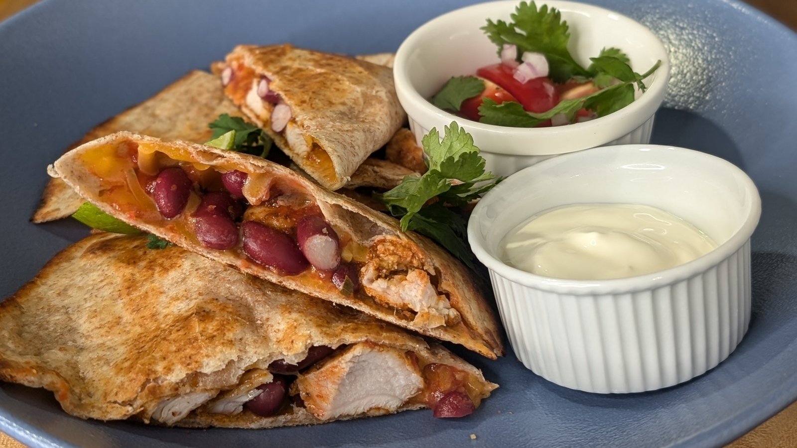 Quesadillas crujientes al horno de Wade Murphy: Hoy - Como Cocinar