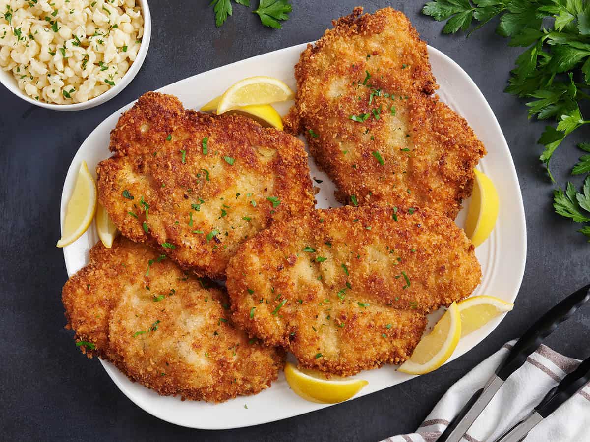 Schnitzel de pollo - Como Cocinar