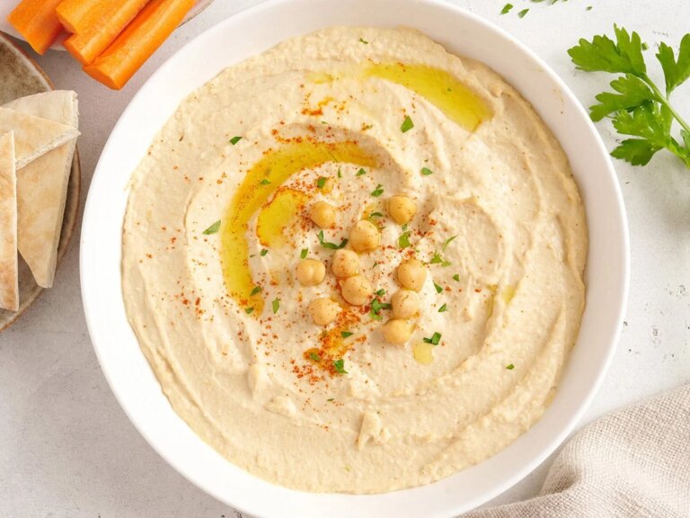 Variaciones de la receta casera de hummus - Como Cocinar